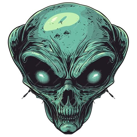 Premium Vector Alien Graphic