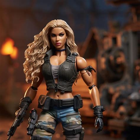 Barbie But Its The All New Gritty Military Edition In Conjunction With The Makers Of Gi Joe