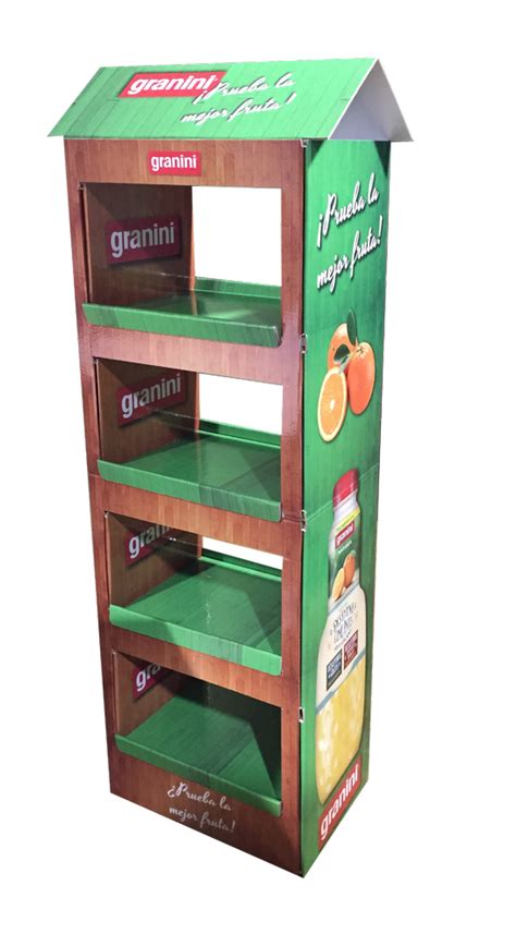 4 Shelf Corrugated Display Free Standing Units Packers Products At Rs