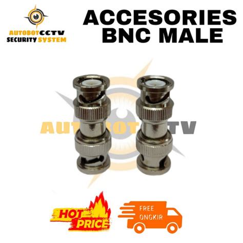 Jual Jack Konektor Bnc To Bnc Jack Sambungan Kabel Jack Test Kamera