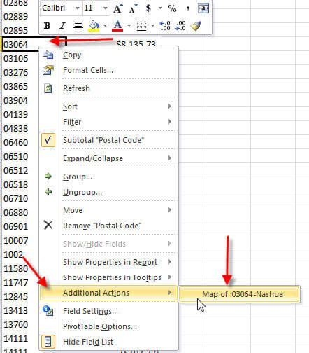 Excel Actions And Drill Down For SSAS
