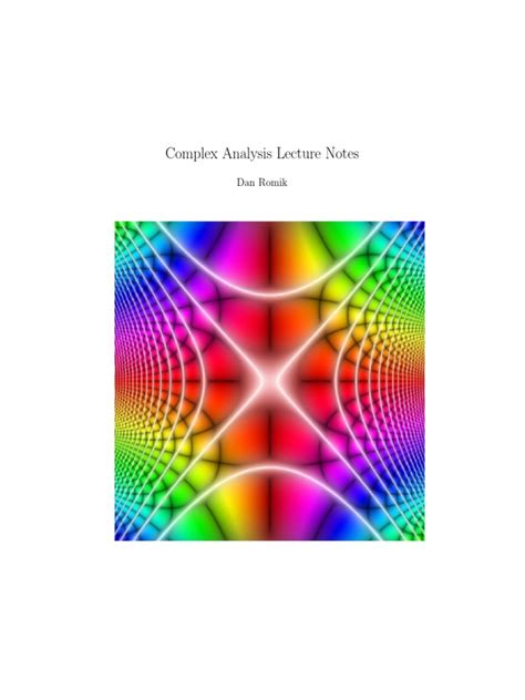 complex analysis pdf pdf power series holomorphic function