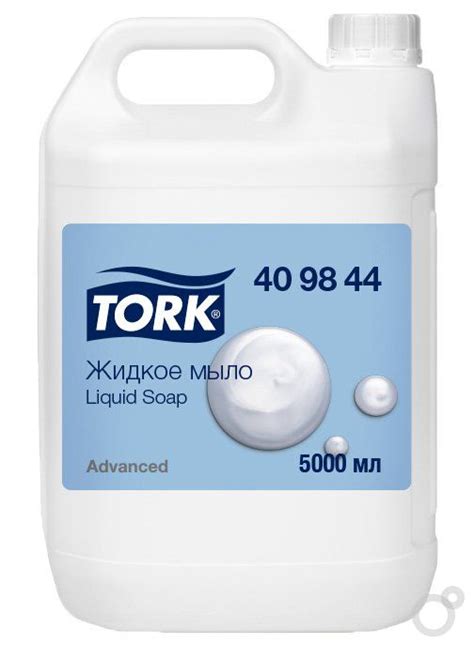 Жидкое мыло Tork, канистра 5 литров. Артикул 13-3733. Купить в «ОПТИКОМ ...