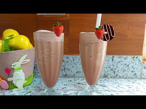 Receta fácil Cómo hacer un delicioso batido de chocolate en casa Paso