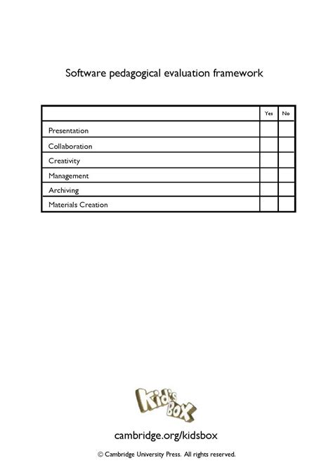 software pedagogical evaluation forms by cambridge english issuu