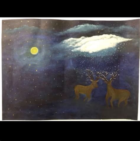 چند نقاشی از ۷سال قبل که بیشتراز رنگ آبی استفاده می‌کردم اموز نقاشی