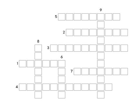 Social Class Identity Crossword