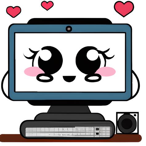 Chibi Computer Kawaii Graphic · Creative Fabrica Chibi Computer Kawaii Graphic · Creative Fabrica