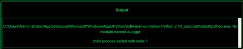 Python Can T Open File Users Maximiliandoelle Projects Auto GPT Scripts Main Py Errno