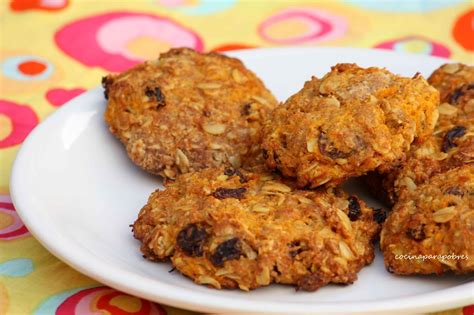 Cocina Para Pobres Galletas De Avena Y Zanahoria