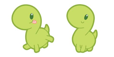 Cute Dino Cursor Custom Cursor