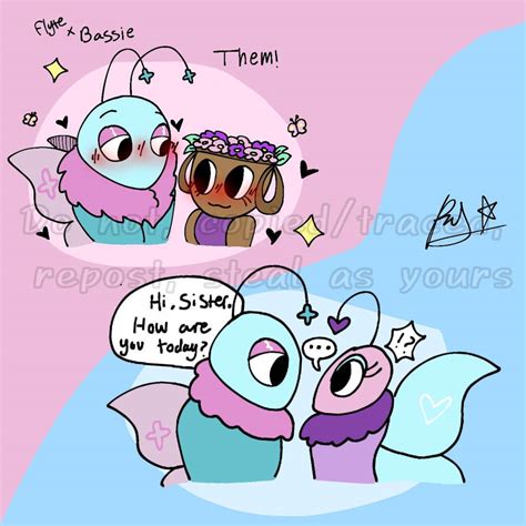 Flyte X Bassie N The Duo Siblings Interaction Dw By Ridathecatics On Deviantart