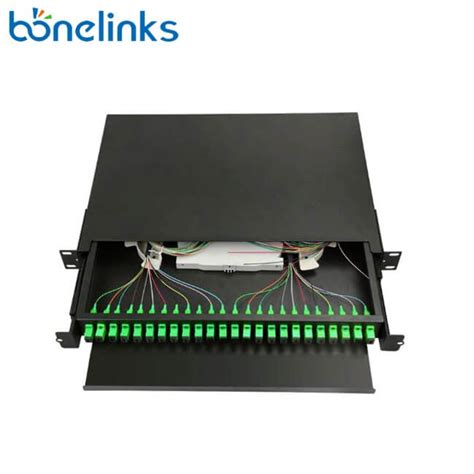 Server Room Data Center Rack Mount Fiber Optic Patch Panel
