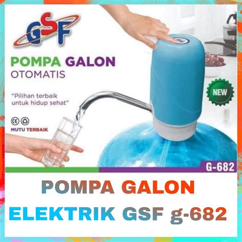 Jual POMPA GALON AIR ELEKTRIK POMPA GALON GSF G 682 WATER PUMP