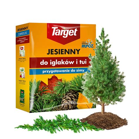 NAWÓZ JESIENNY GRANULAT TUJE IGLAK TUI CISY kg TARGET Cena Opinie Nawozy