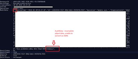 Incomplete Data From Search Unifiedauditlog Cmdlet For Azuread Record Type Microsoft Community Hub