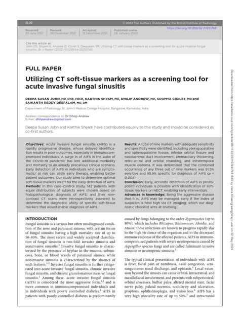 Utilizing Ct Soft Tissue Markers Pdf Ct Scan Medical Imaging