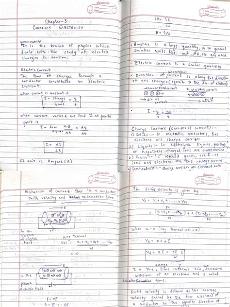 Current Electricity Part1 Pdf