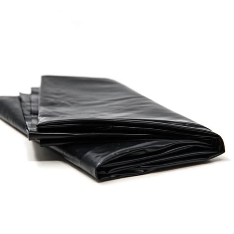 Black Plastic Bedding Sheet Waterproof Dotty After Midnight