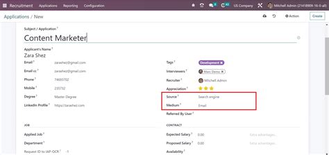 How To Develop Application For Employee In Odoo Recruitment