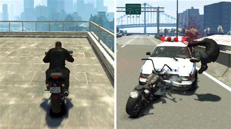 Gta Iv Motorcycle Crashes Ragdolls Vol 16 Euphoria Physics Youtube