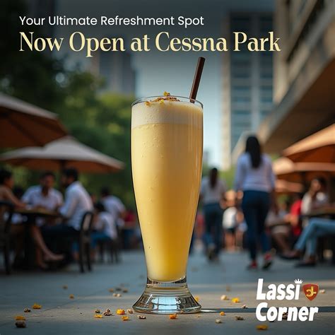 The Lassi 🥤 Lassi Lovers Were Now At Cessna Business Park 🎉 Great