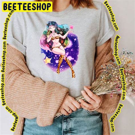Lum Flying Urusei Yatsura Star Art Trending Unisex T Shirt Beeteeshop