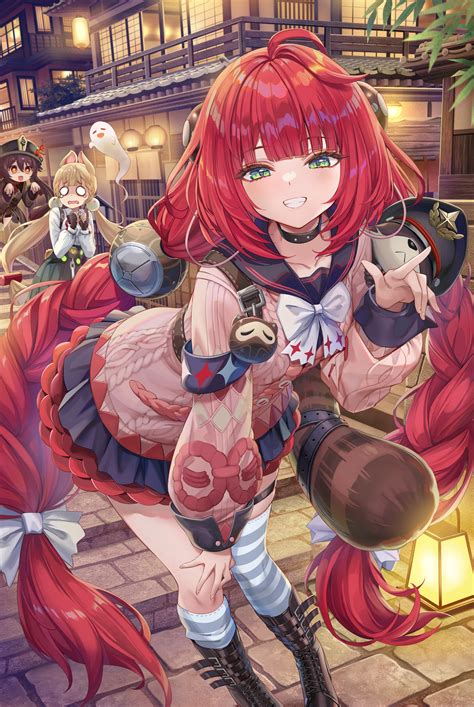 Ukinami Yuzuha Zenless Zone Zero Phone Wallpaper Pixiewall