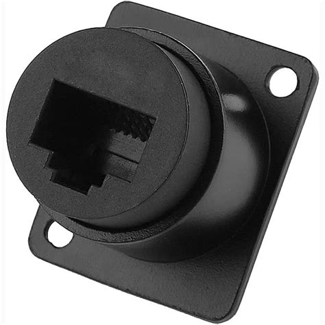 Cat6 D Series Panel Mount Connector D Cat6 Ethercon Pass Through