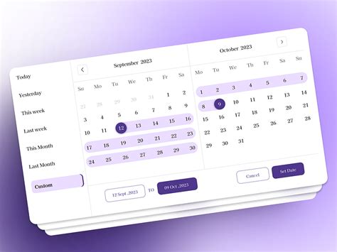 Date Picker Design System Component By Nesa Beheshtifar On Dribbble