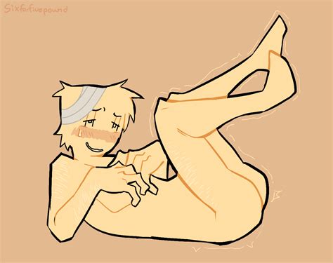 Rule 34 Ambiguous Gender Bandage Blush Jim Jims Computer Jims Computer Laying On Back Lidded