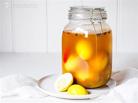 Low Carb Curried Pickled Eggs Ketodiet Blog