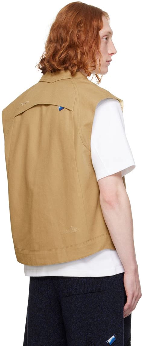 Ader Error Tan Poel Reversible Vest In 2024 Reversible Vest Ader