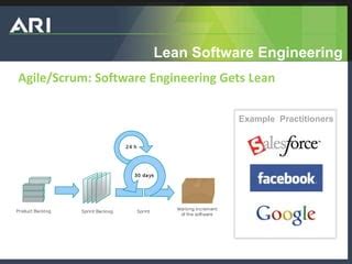 Lean Concepts Agile Software Methodologies Ppt