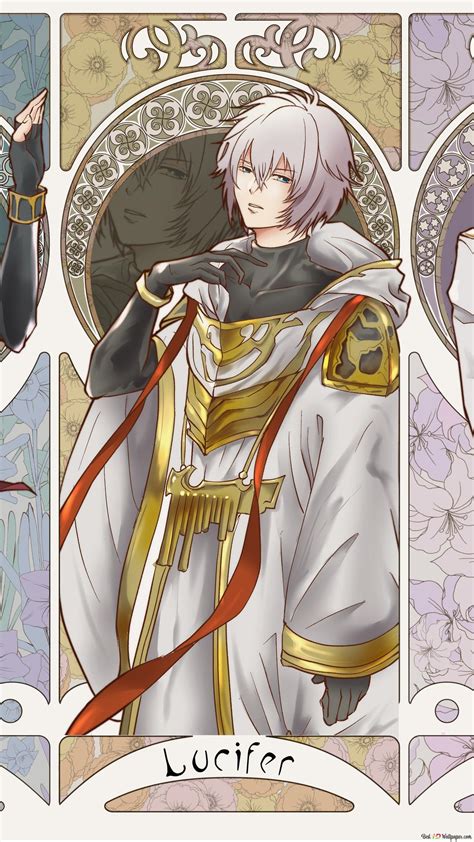 Granblue Fantasy Sandalphonlucifer And Belial 4k Wallpaper Download