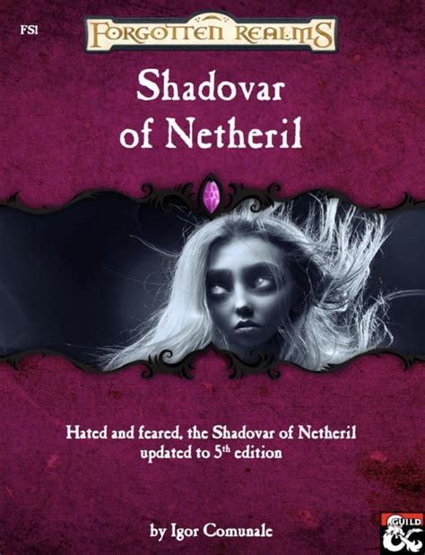 [art] Shadovar Of Netheril On Dmsguild R Dnd