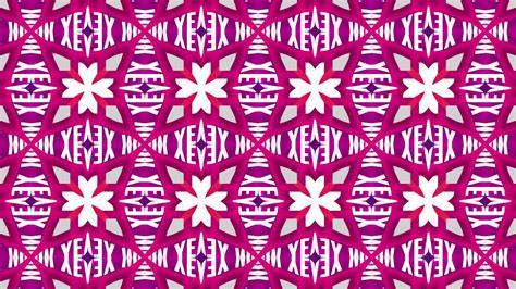 Animation Seamless Kaleidoscope Pattern Colorful Background Beautiful