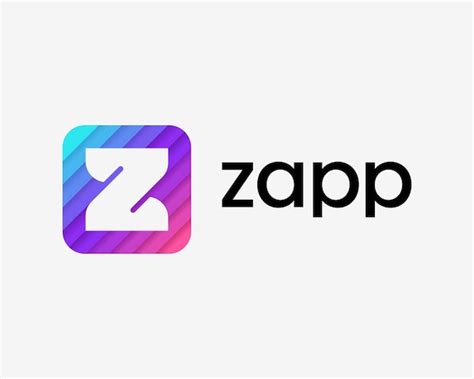 Premium Vector Letter Z Initials App Mobile Icon Colorful Bright