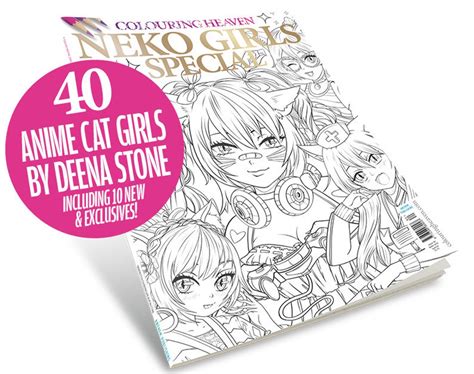 Colouring Heaven Neko Girls Special Print Magazine Anime And Manga