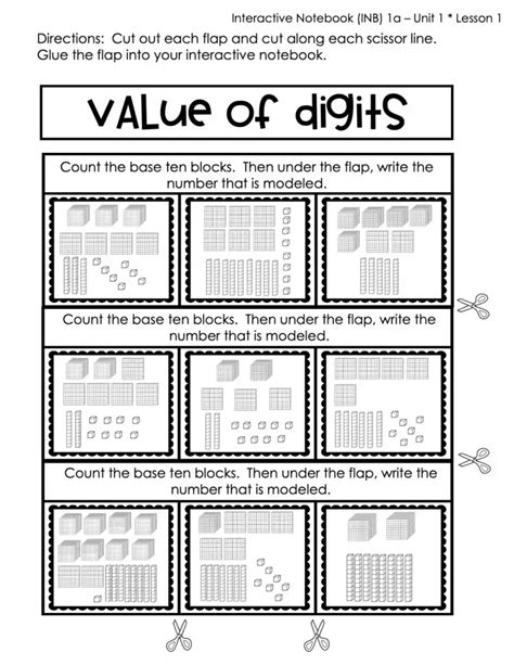 3rd Grade Place Value Mat