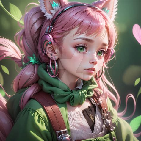 Cute Anime Girl Artwork By Rasooliartworks On Deviantart