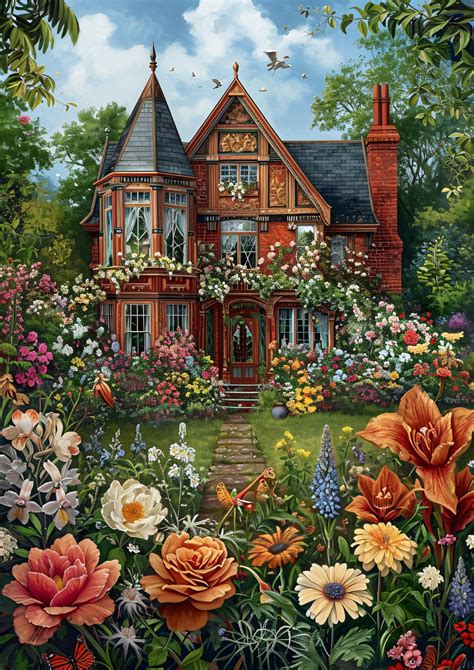 Solve Maison Victorien Jigsaw Puzzle Online With 252 Pieces