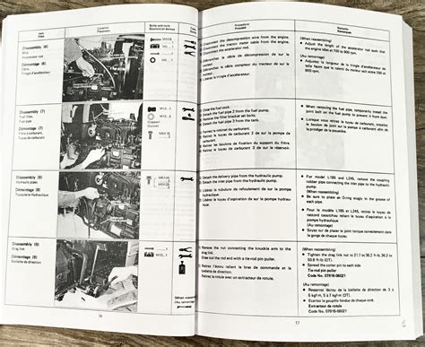 Kubota L185 L245 L295 Tractor Service Repair Manual Technical Shop Book