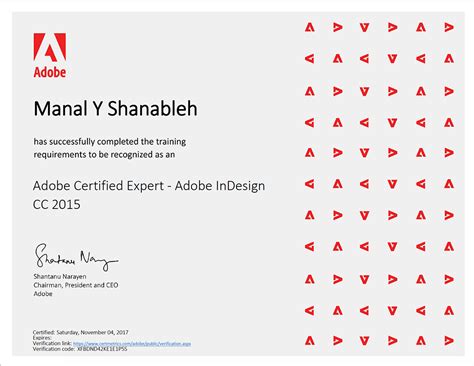 Certifications Behance