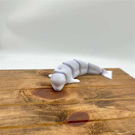 Articulated Beluga Whale Kay And Bee Creations