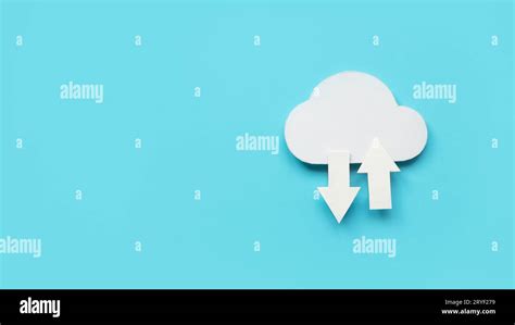 Cloud Computing Data Storage Concept Network Computing Technologies Digital Server Icon Of