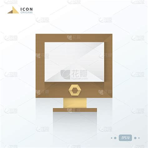 电脑显示图标折纸