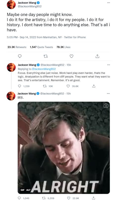 Focus Everything Else Is Noise Jackson Wang Responds To Prostitution Rumours With Cryptic