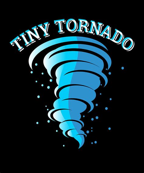 Tiny Tornado Digital Art By Moon Tees Fine Art America