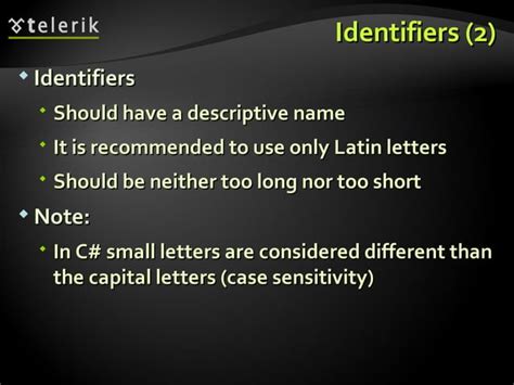 C Language Overview Part I Ppt